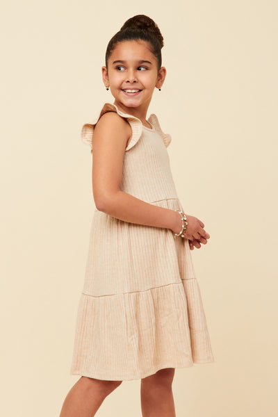 Girl Marled Ribbed Tank Dress | Cute Girls' Clothes – Hayden Girls