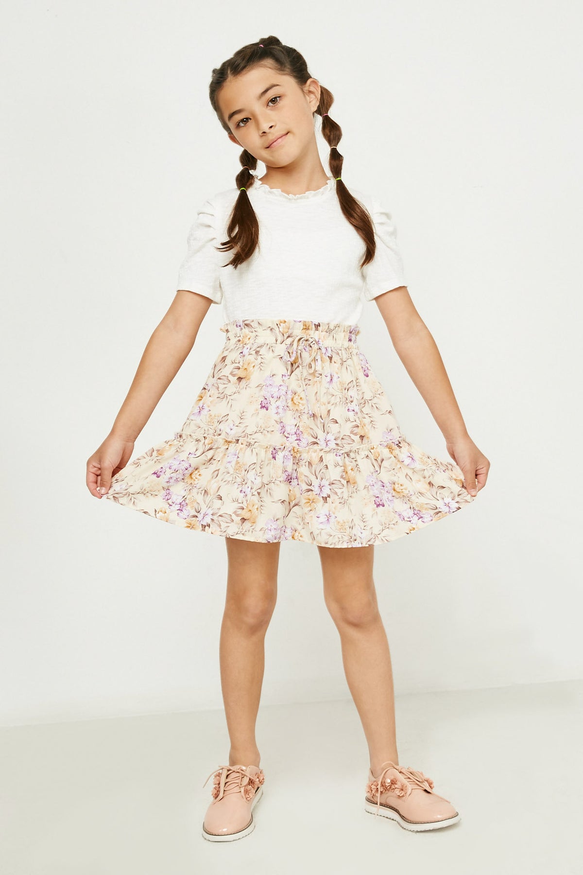 Girls Drawstring Waist Skirt | Cute Girls' Clothes – Hayden Girls