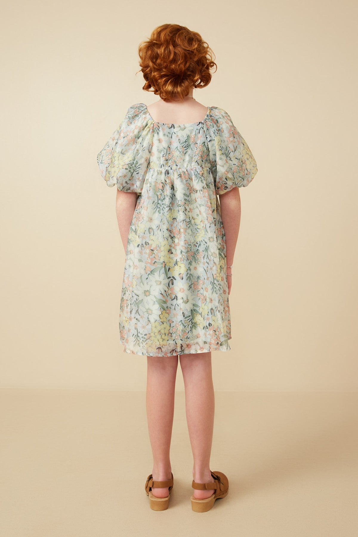 Girls Floral Organza Dress | Cute Girls' Clothes – Hayden Girls